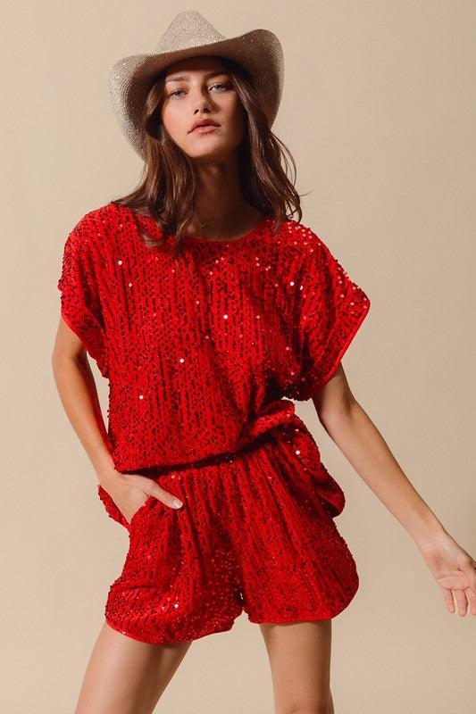 Sequin Holiday Set – SASH Clothing Bar